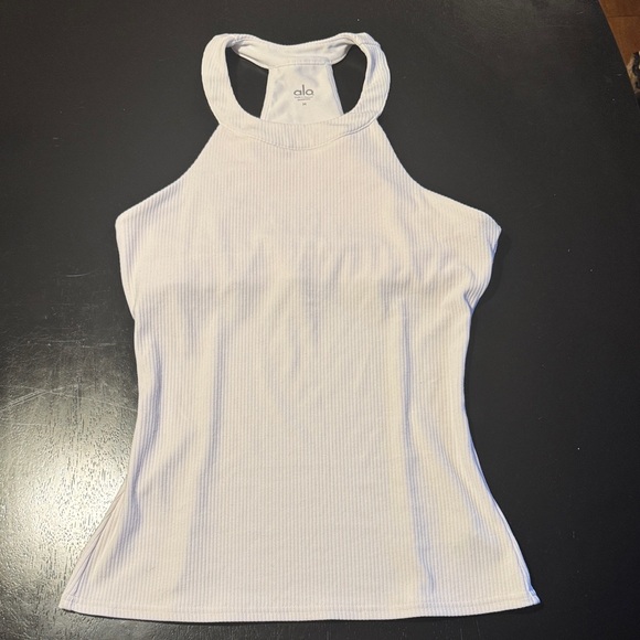 ALO Yoga | Tops | Alo Yoga Ribbed Halter Neck Tank Top | Poshmark